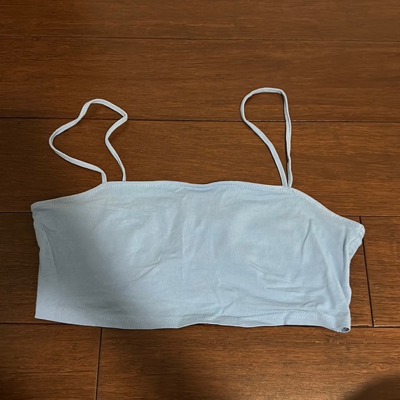 H&M | Tops | Tiny Blue Tank | Poshmark